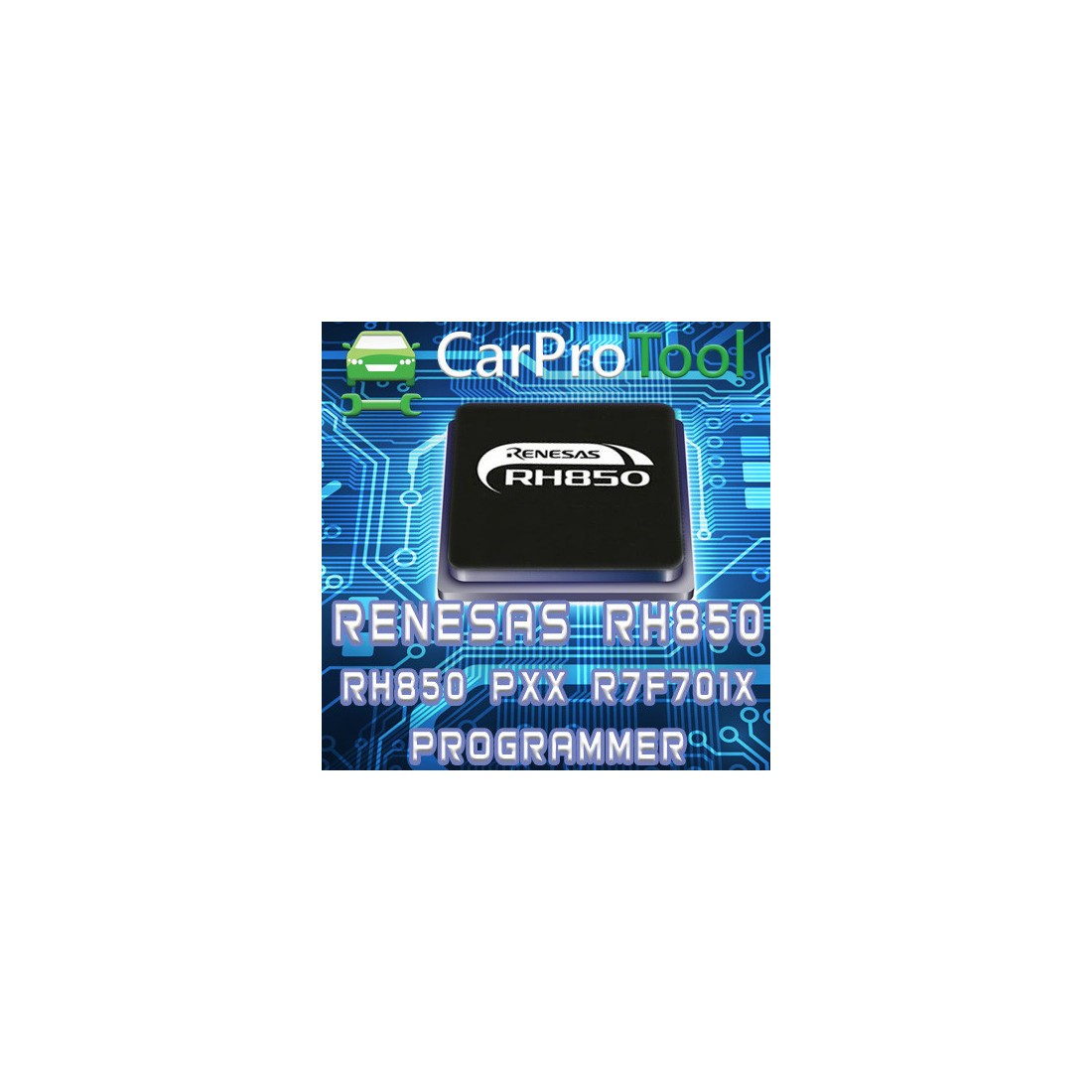 Programmeur Renesas RH850, RH850Pxx et R7F701x. Activation pour le ...